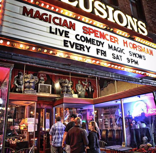Illusions Magic Bar & Theater at Patron Hunt — Find Your Next Favorite ...