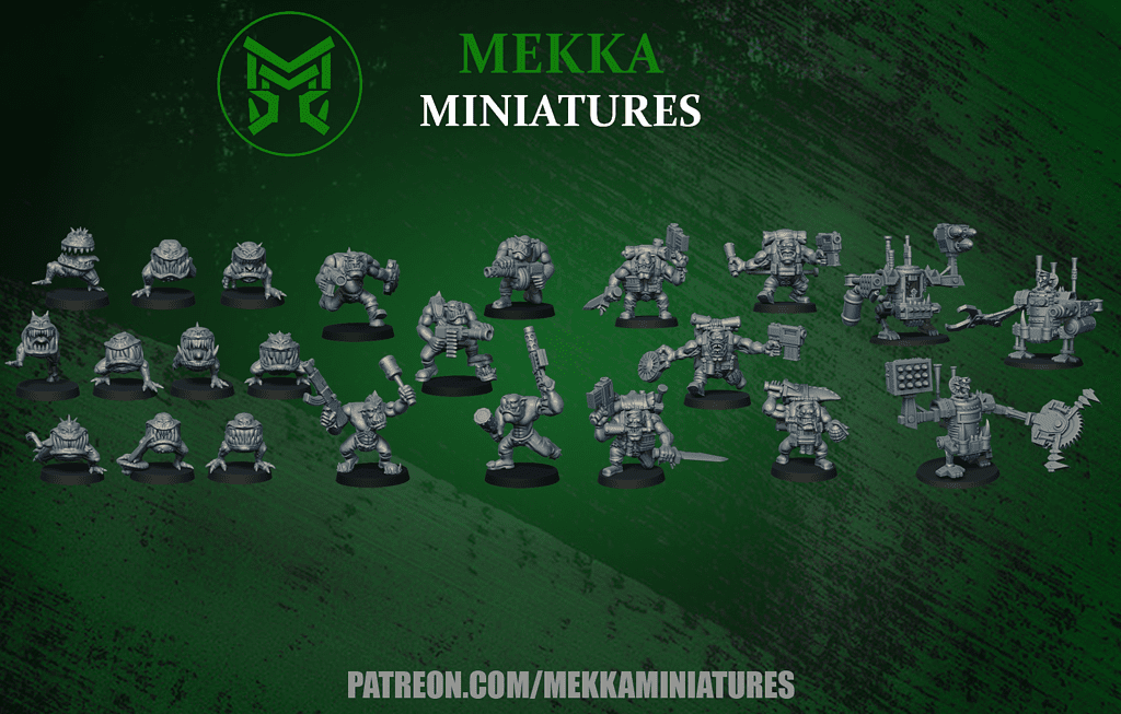 Mekka Miniatures at Patron Hunt — Find Your Next Favorite Indie Creator
